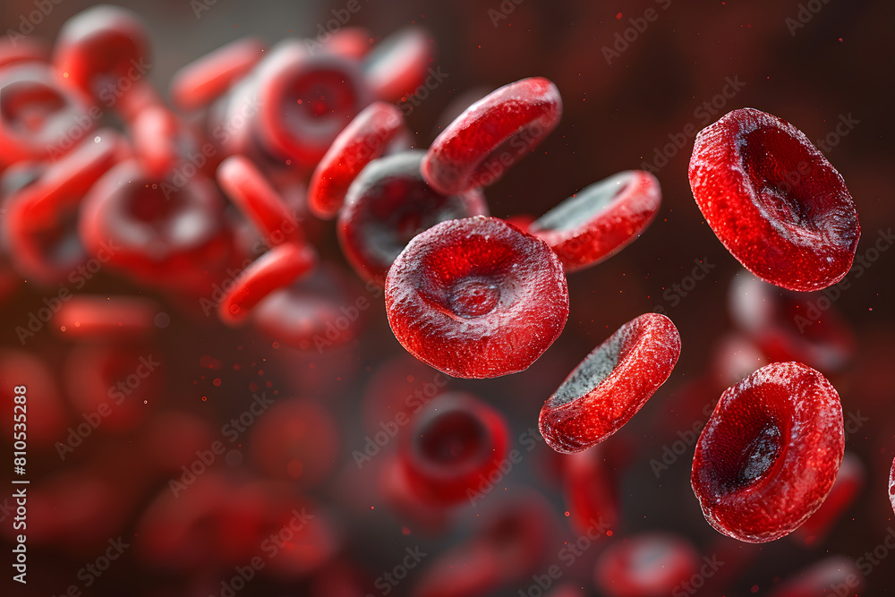 Red Blood Cells, White Blood Cells, germs, viruses, bacteria, and ...