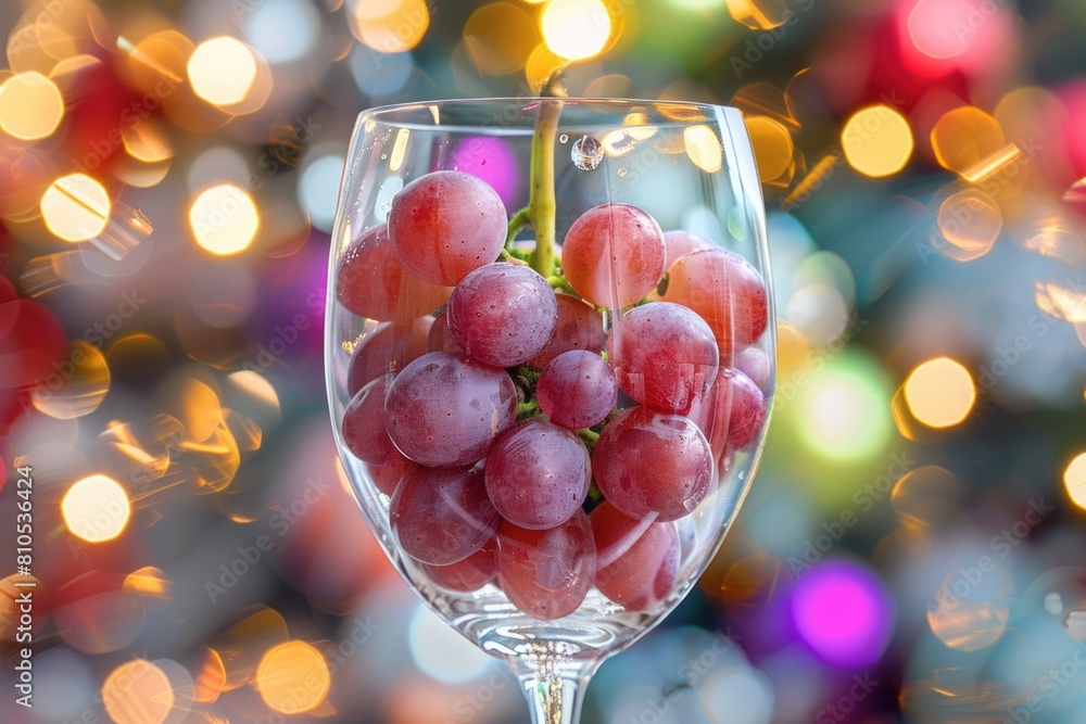 The Spanish New Year's tradition involves eating 12 grapes at midnight ...