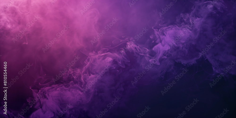 Creative purple lilac smoke Halloween background of floating smoking ...