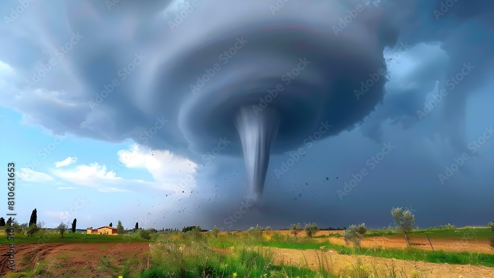 Italy faces severe tornado threat. Concept Italy, Tornadoes, Severe ...