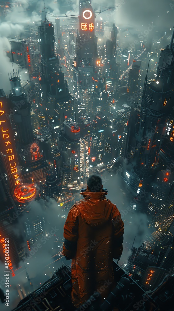 Bring the dystopian detective to life with a modern twist by blending ...