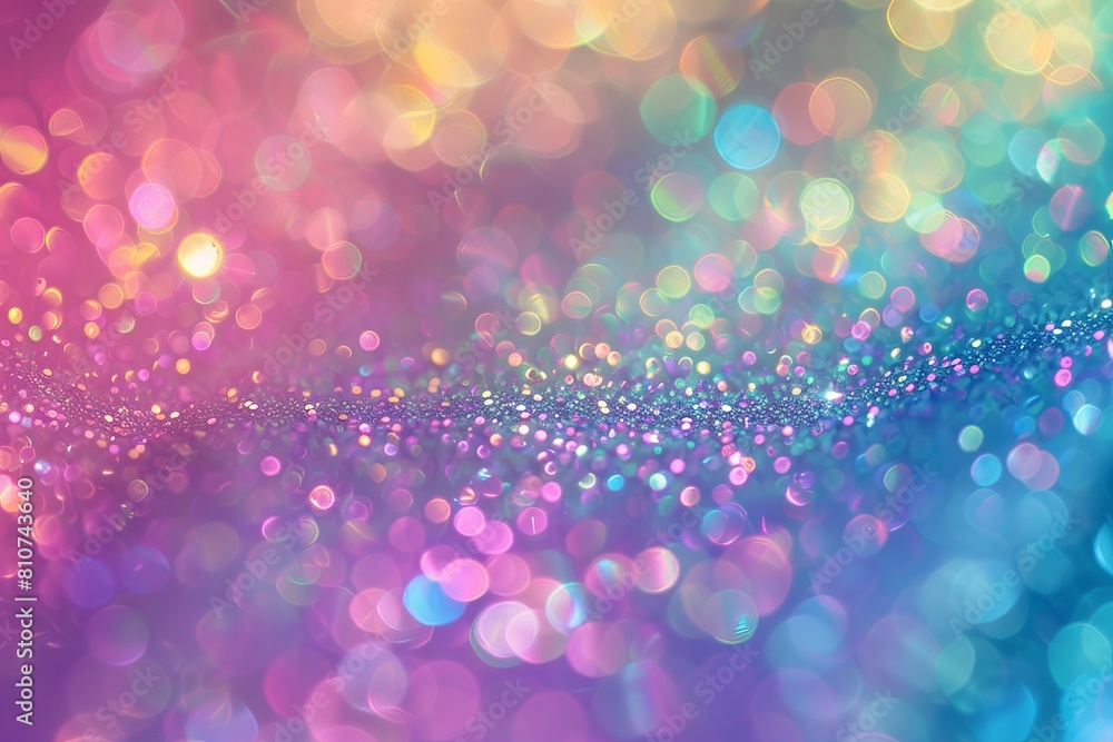 Fun rainbow pink, blue green, purple, yellow color glitter sparkle ...