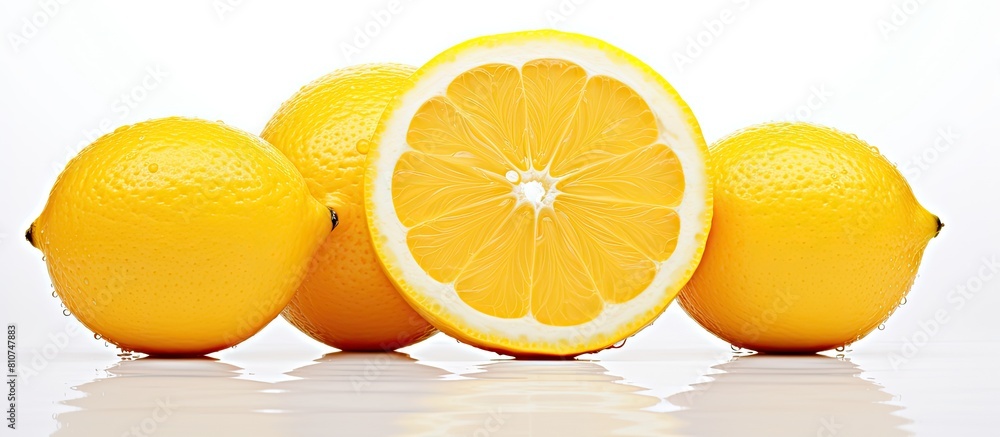 A vibrant citrus fruit such as an orange or sweet lemon mosambi is ...
