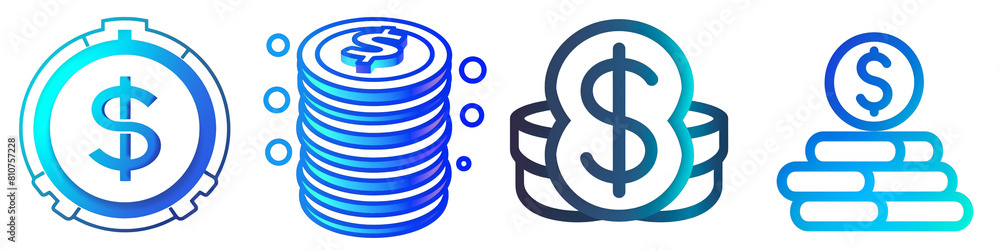 Operational Cost clipart collection, symbol, logos, icons isolated on ...