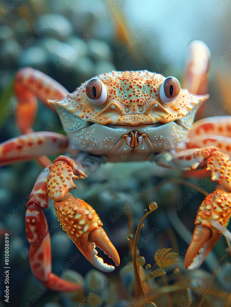 crab, ocean, claws, shell, beach, sea, marine, crustacean, sand, water ...