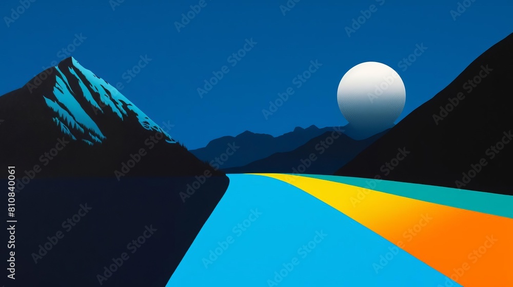 Inspiring Journey Roadmap A roadmap with milestones marked towards a ...