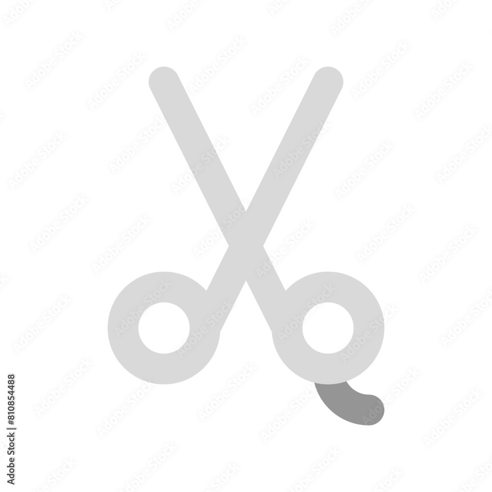 Editable scissors vector icon. Barbershop, lifestyle, grooming. Part of ...