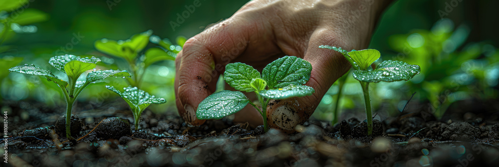 Nature's Bounty: Mesolithic Hunters Gathering Edible Roots and Tubers ...