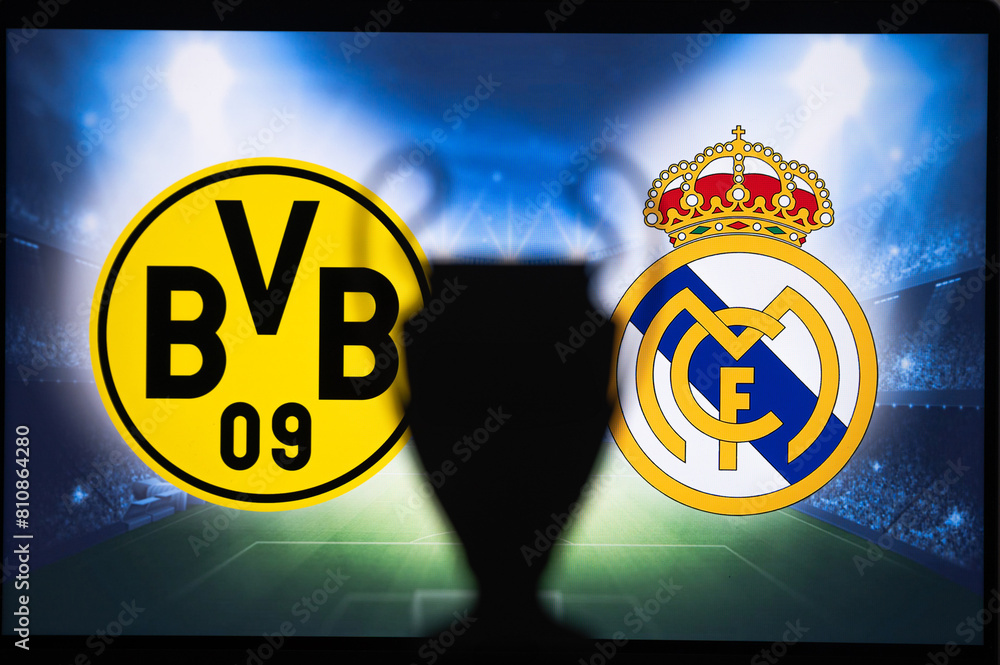 Borussia Dortmund (GER) vs Real Madrid (ESP). Final of UEFA Champions ...