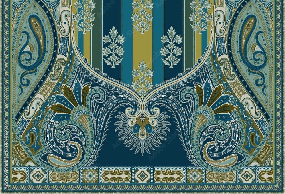ethnic designs Digital textile design elegant ethnic style motifs ...
