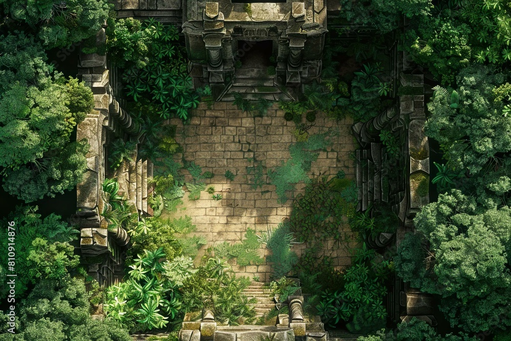 DnD Battlemap Forgotten Tomb Battlemap - A mysterious, ancient location ...