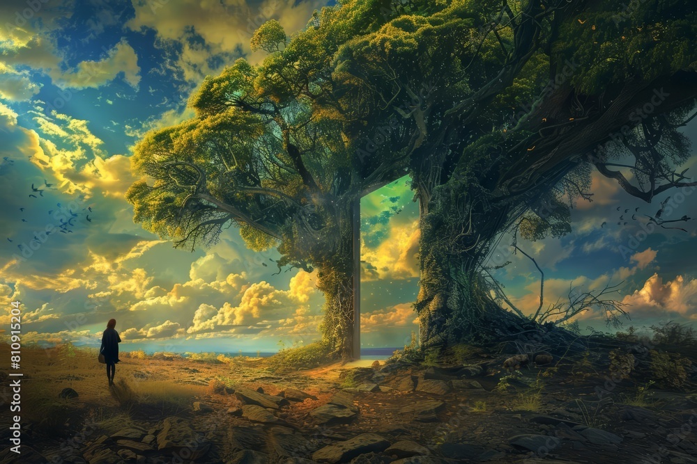 Picturing a digital world where people can plug into trees to ...