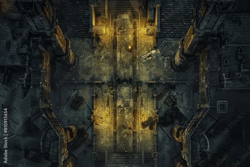 DnD Battlemap iron, forge, battle, map, style, detailed Stock ...