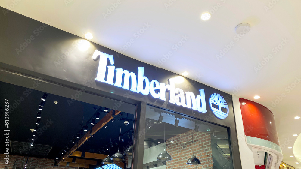 Timberland Shop at AEON Mall in PhnomPenh, Cambodia Stock Photo | Adobe ...