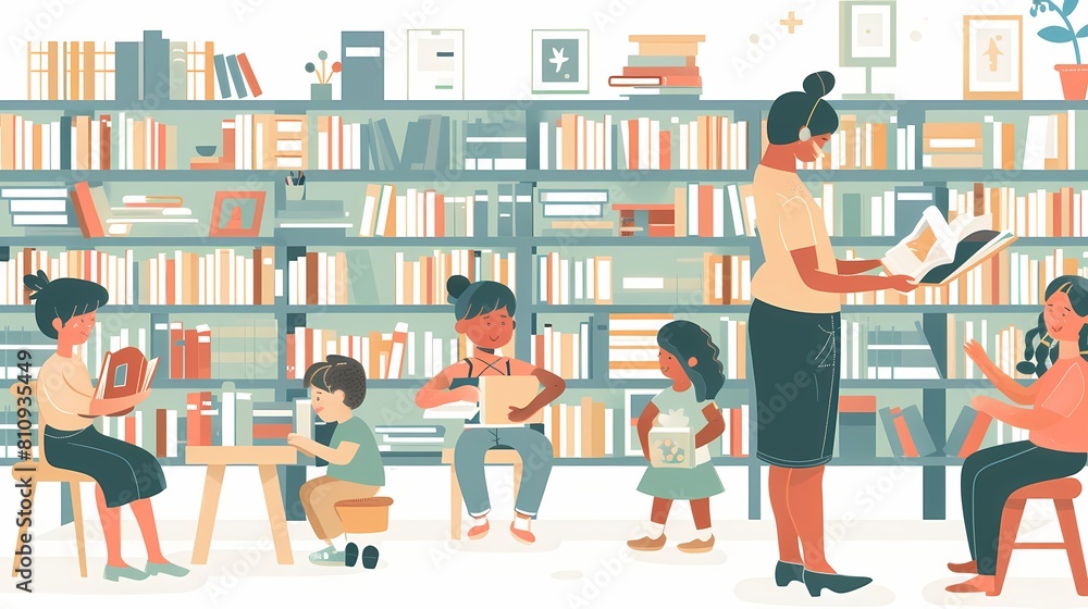 Storytime at the library brings books to life for an engaged group of ...