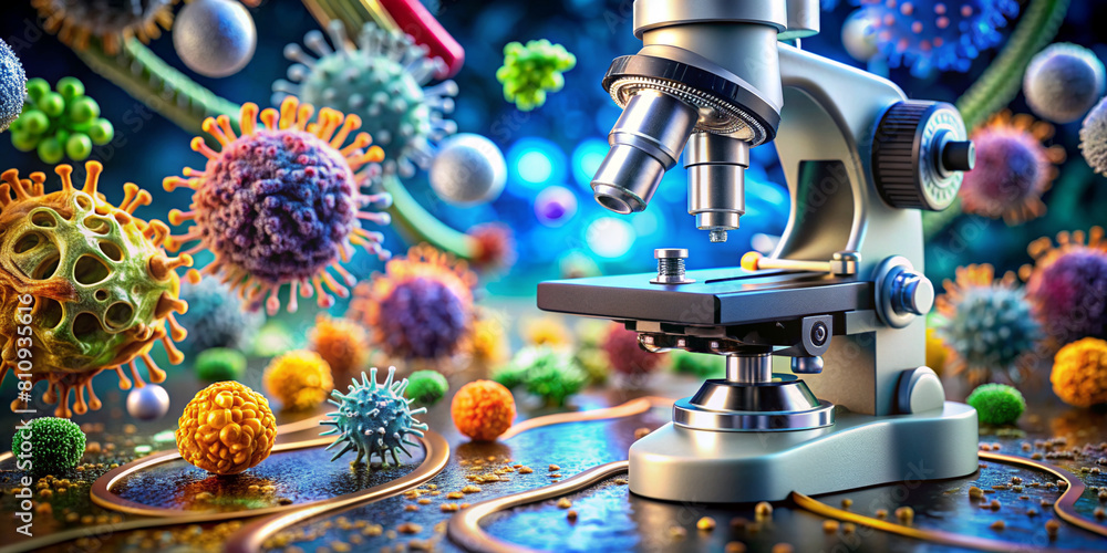 Detailed Microscopic View of Various Types of Germs - High Definition ...