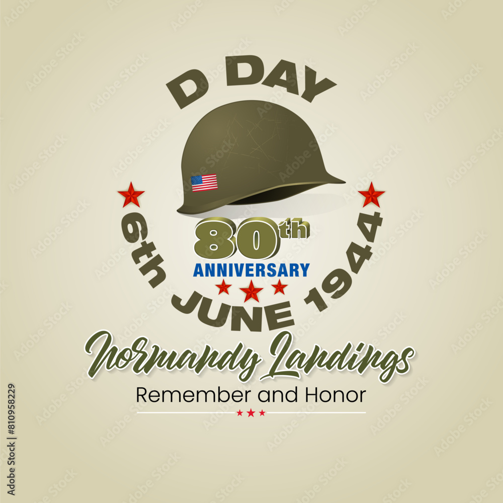 Holiday design, background with handwriting and 3d texts, army helmet ...