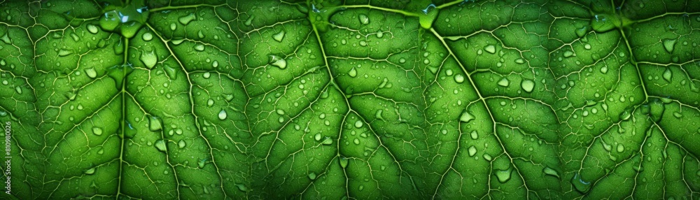 Nature study image of a leaf surface, emphasizing guard cells as ...