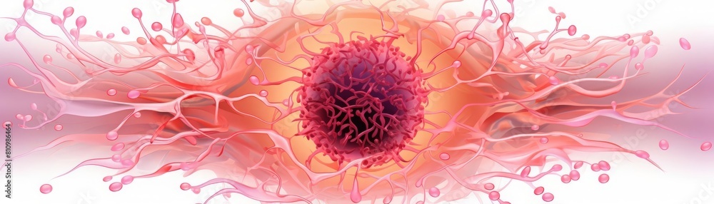 Detailed illustration of a human oocyte, highlighting its structure and ...