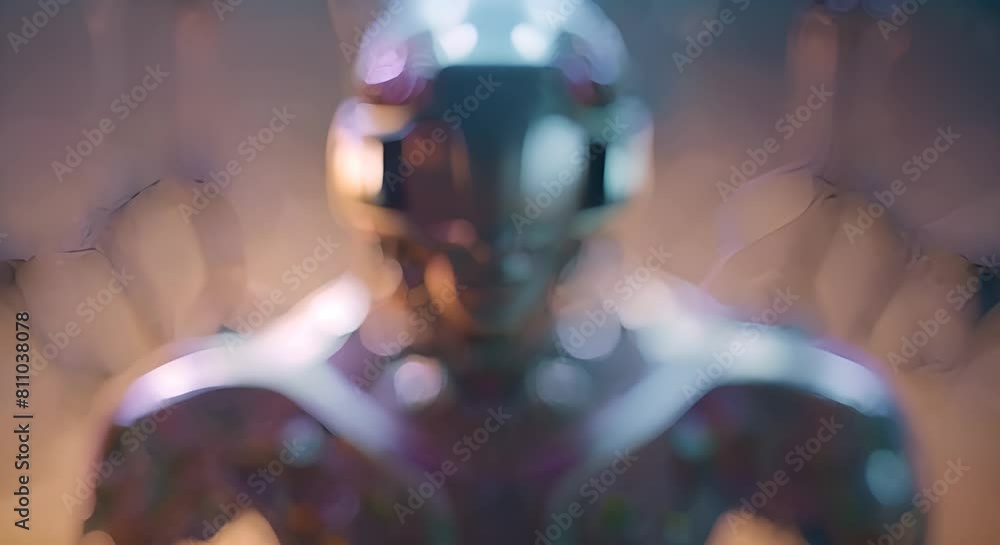 Loopable Illustrative 3D Animation of Neural Network Concept Chatbot ...