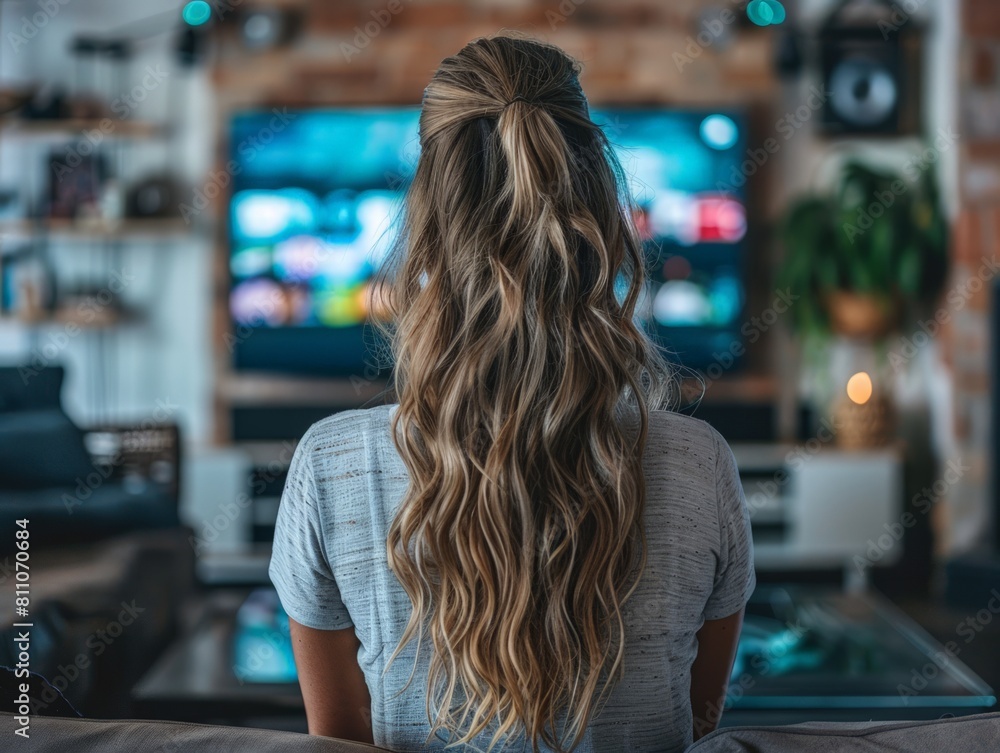Fotografia do Stock: Exploring the phenomenon of binge-watching and its ...