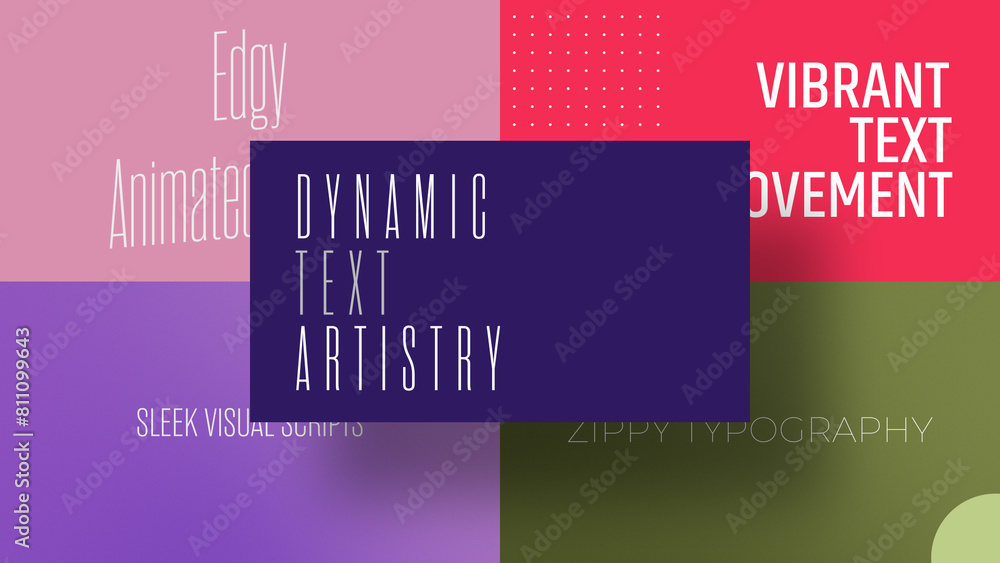 Documentary Text Reveal | Animated Titles with Control Panels Stock ...