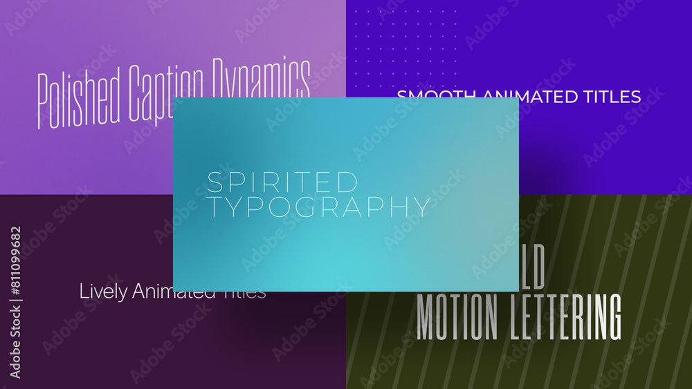 Corporate Text Rise | Animated Titles with Control Panels Stock ...