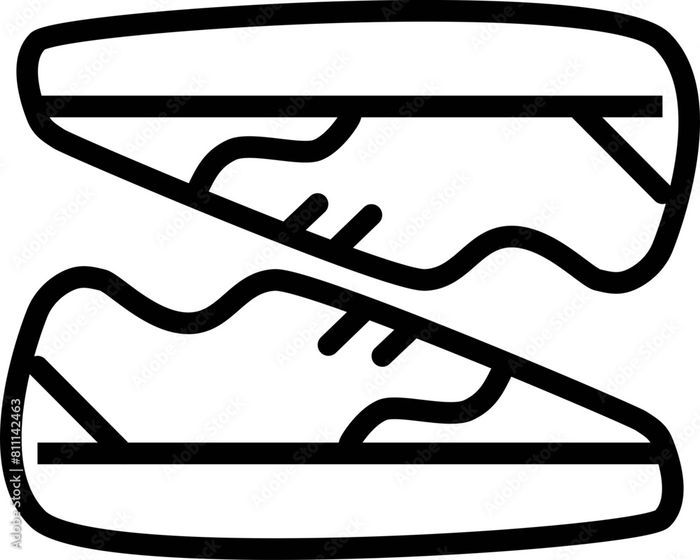 Vetor de Simple Outline SVG Icon Pack for General Use - Minimalist ...