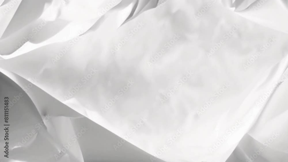 White Paper Texture background overlay effect on transparent. Crumpled ...