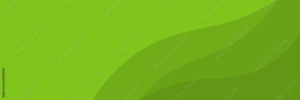 Modern green banner background. Graphic design banner pattern ...