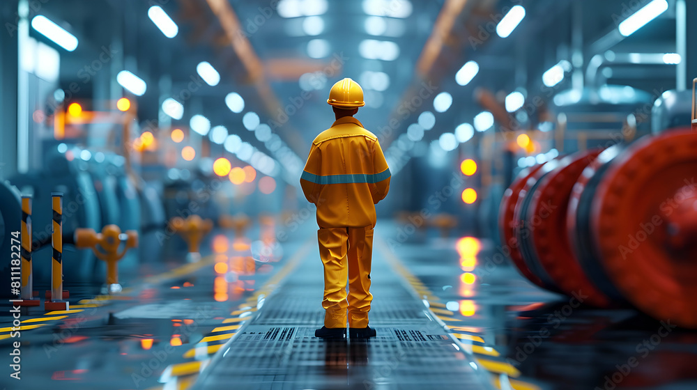 Health and Safety Risk Assessment at Factory: Health Officer Ensuring ...
