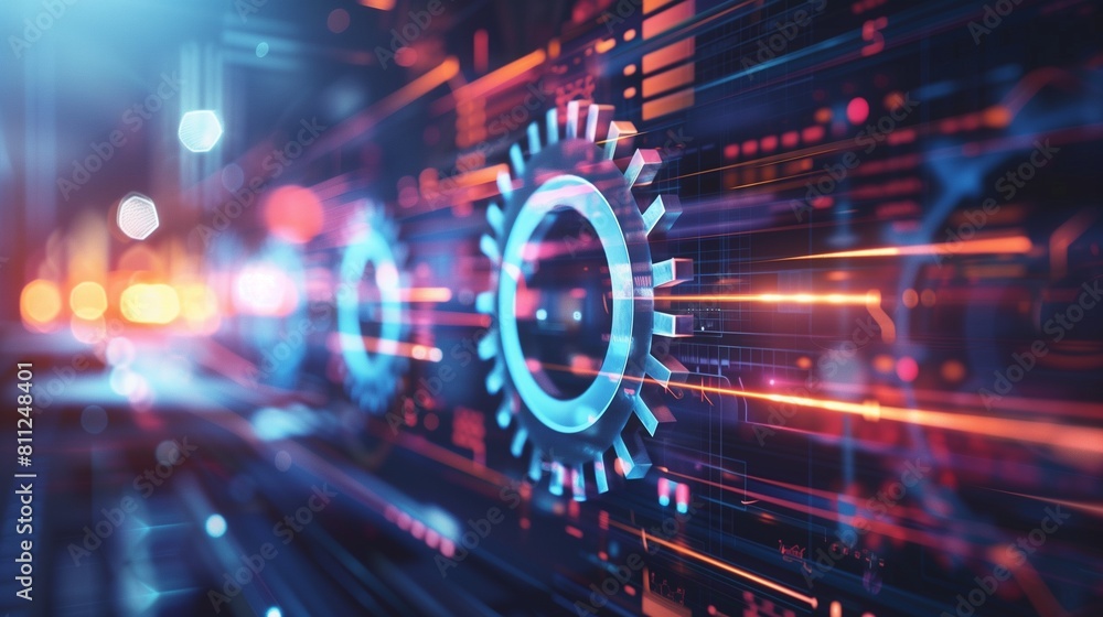 An image illustrating the concept of business agility, showcasing ...