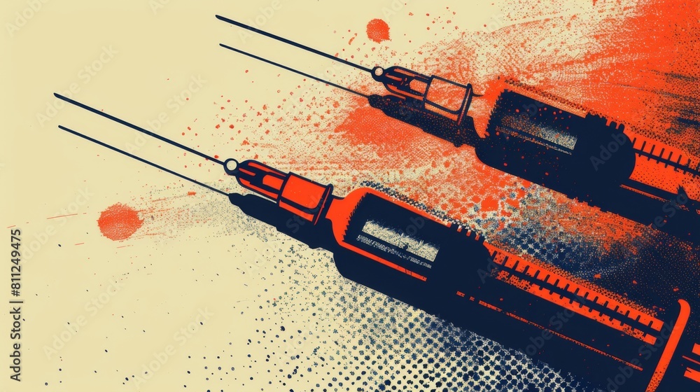 Drug and medicine artwork for anti-drug day background design Stock ...