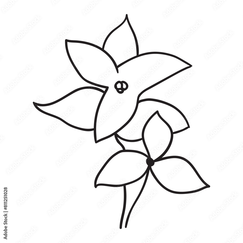 Wildflowers svg, Hand drawn flowers Svg, Floral eps, Butterfly svg ...