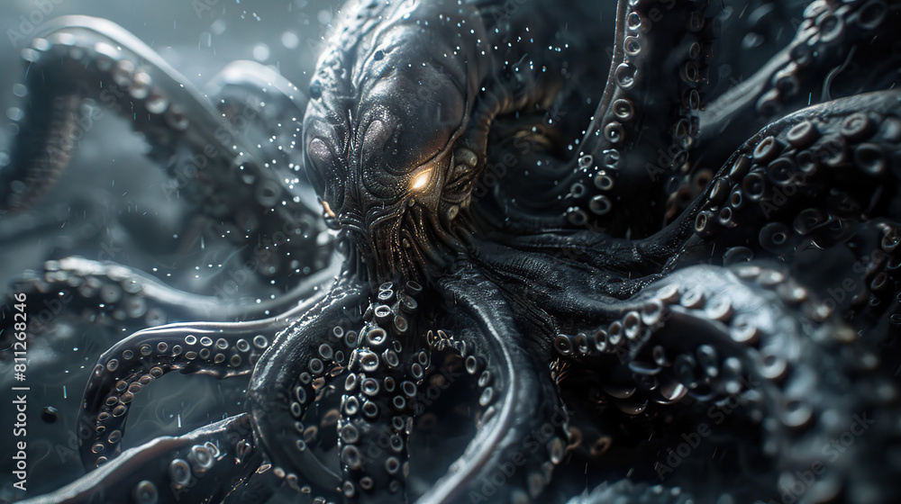 cthulhu, lovecraft, mythos, horror, creature, tentacles, cosmic ...