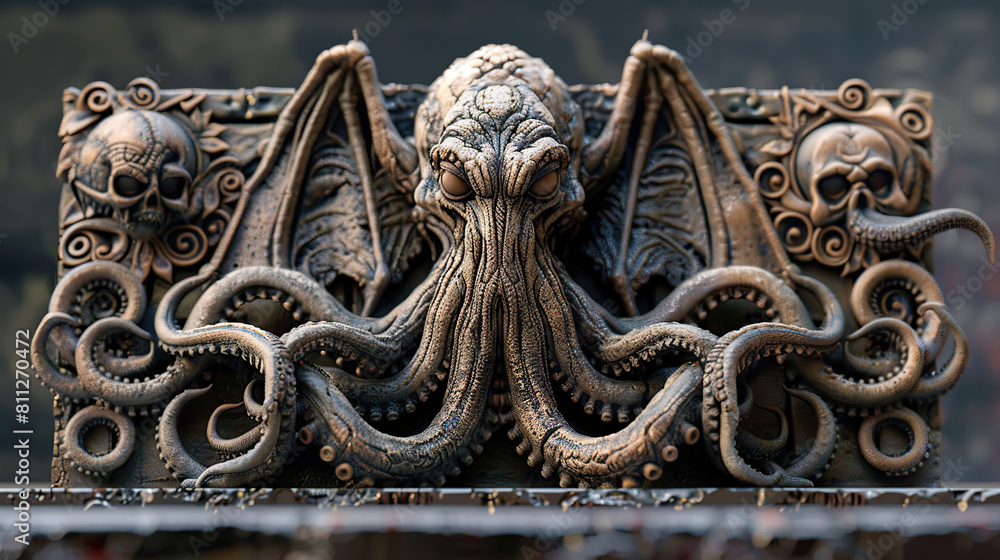 cthulhu, lovecraft, mythos, horror, creature, tentacles, cosmic ...