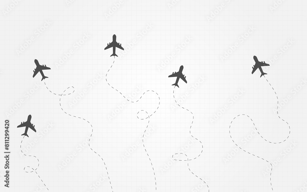 Multiple flight flying in different directions, Flight flying ...