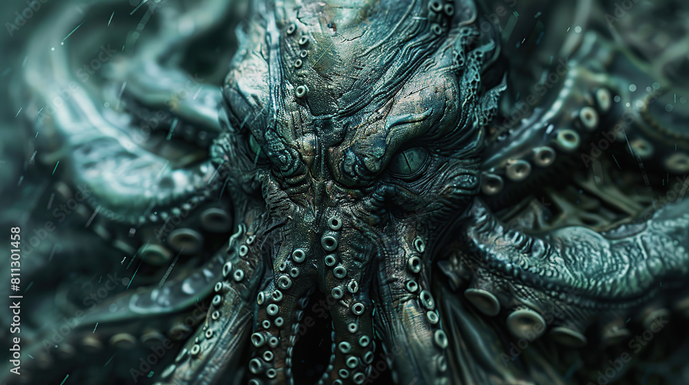 cthulhu, lovecraft, mythos, horror, creature, tentacles, cosmic ...
