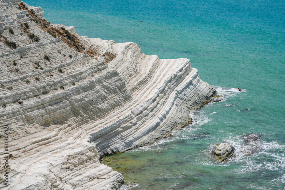 Scala dei Turchi Stair of the Turks, Sicily Italy, Scala dei Turchi. A ...