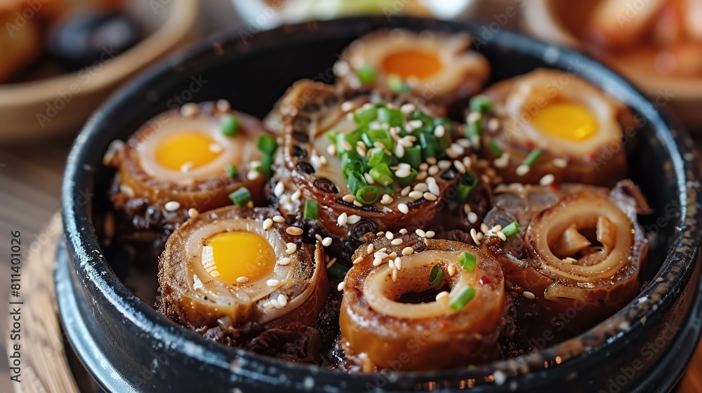 korea traditional beef intestine food . Generative Ai Stock Photo ...
