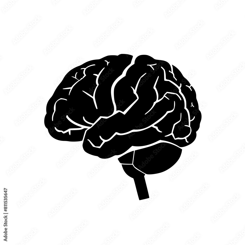 Brain svg, human brain svg, brain png, brain clipart, mental health svg ...