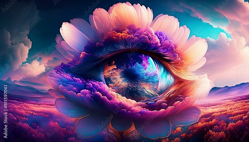 Imagine a flower, forbidden and rare, with a core that mimics a glass ...