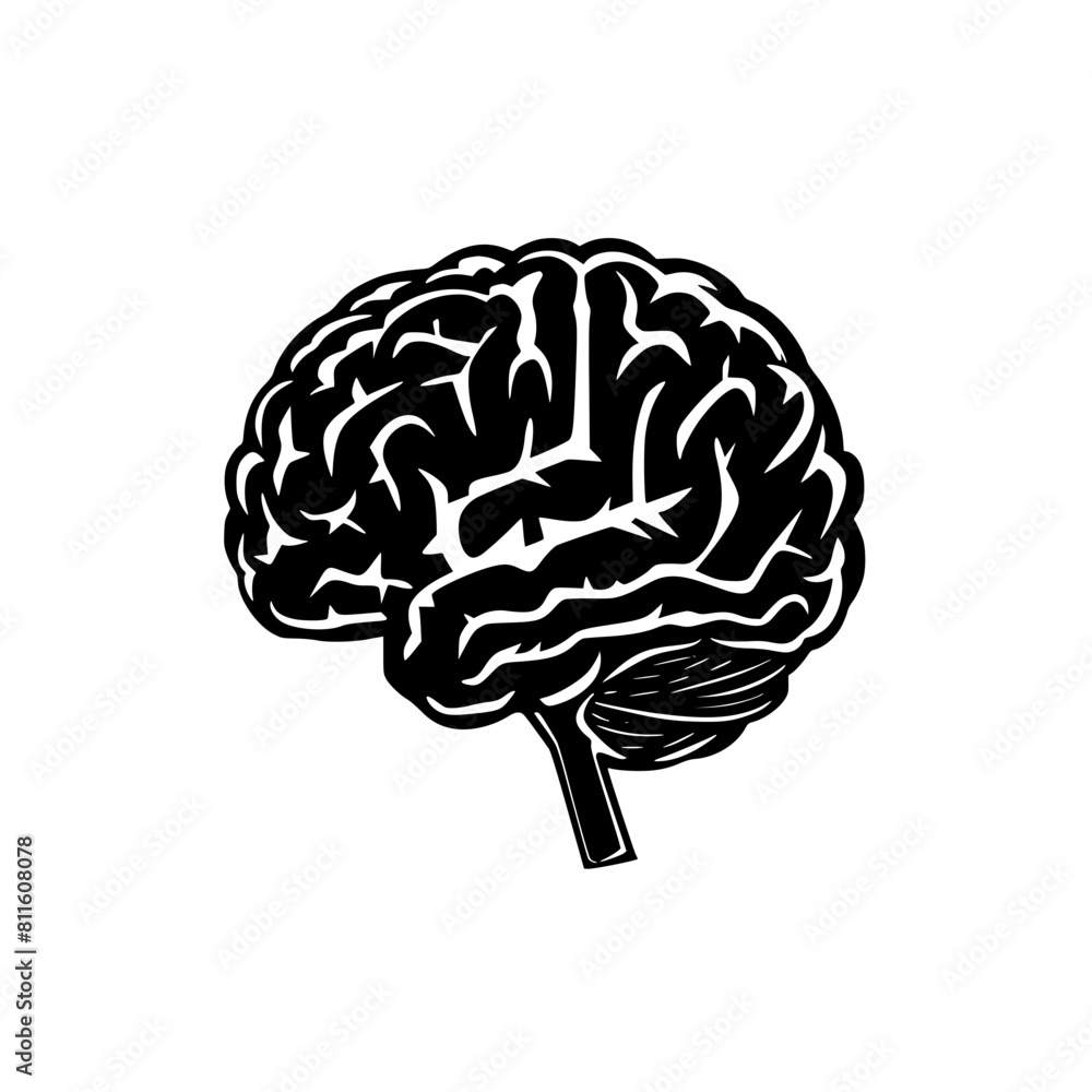 Brain svg, human brain svg, brain png, brain clipart, mental health svg ...
