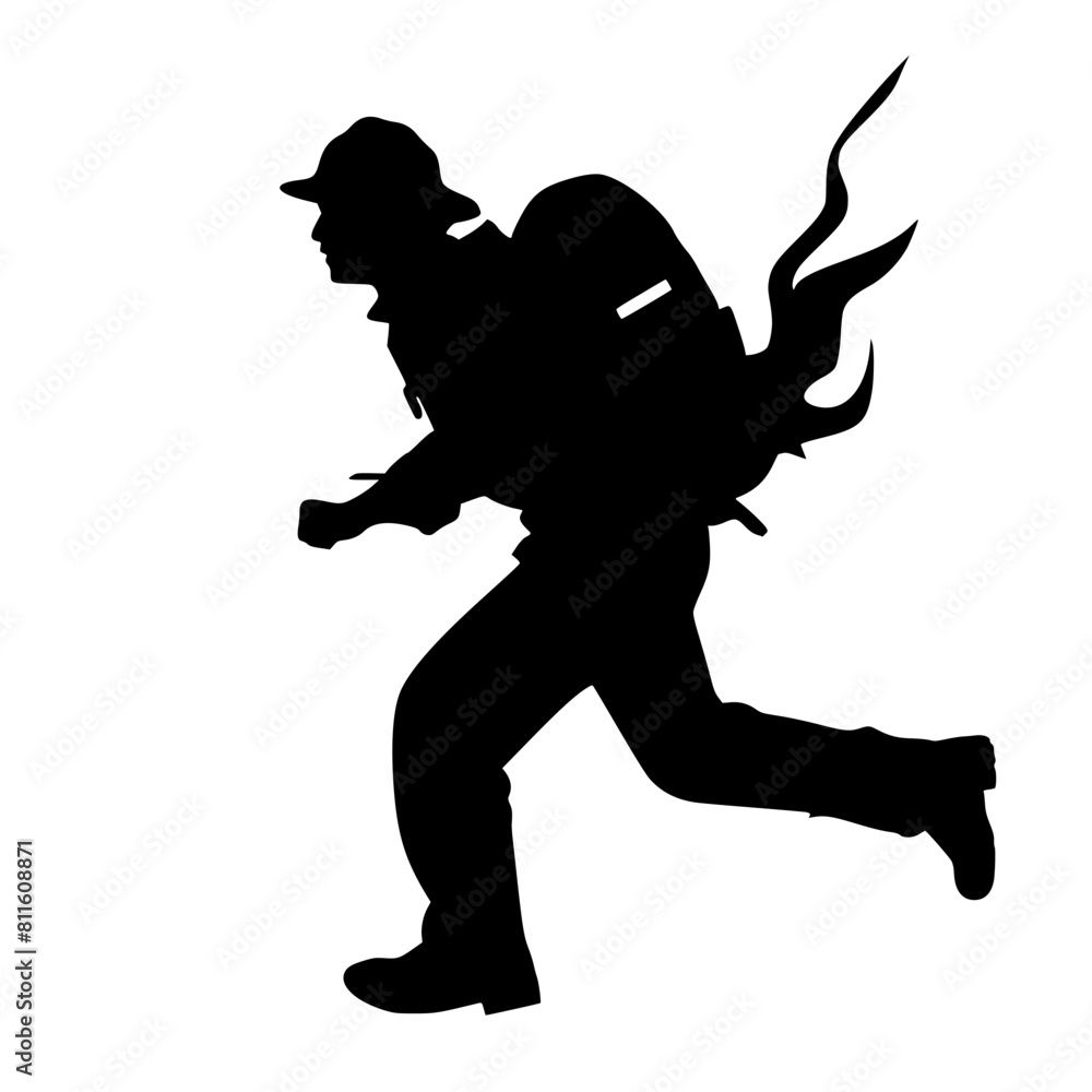 Firefighter Clipart, Fire Department Svg, Fire Truck Svg, Firefighter ...