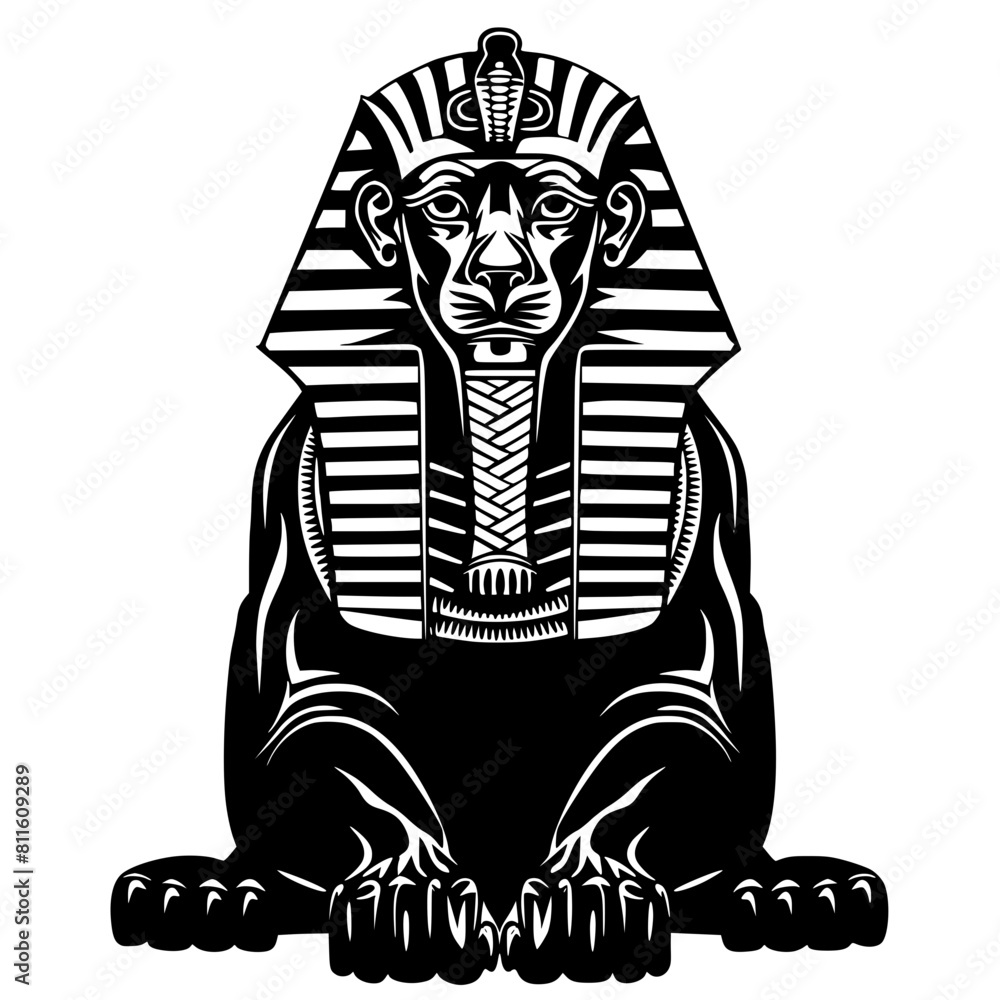 Egyptian Sphinx SVG, Svg files for Cricut, Africa Svg, Egypt Svg, Egypt ...