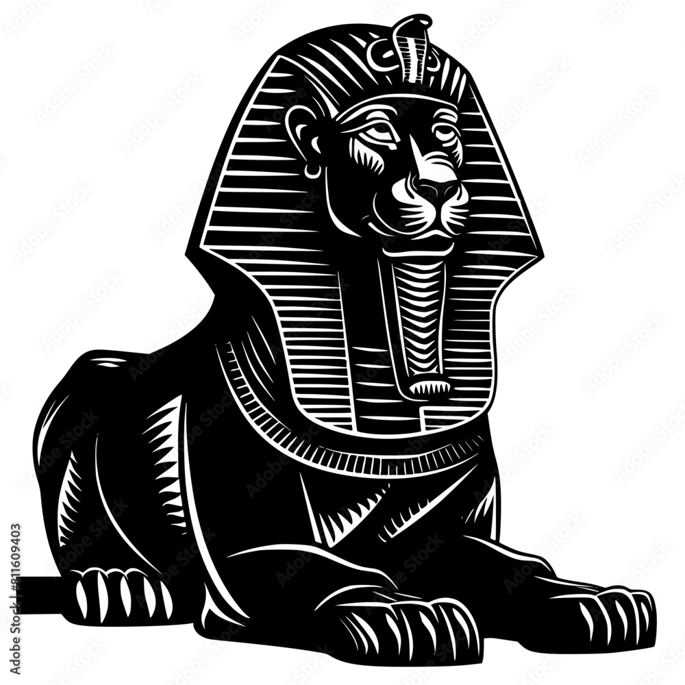 Egyptian Sphinx SVG, Svg files for Cricut, Africa Svg, Egypt Svg, Egypt ...