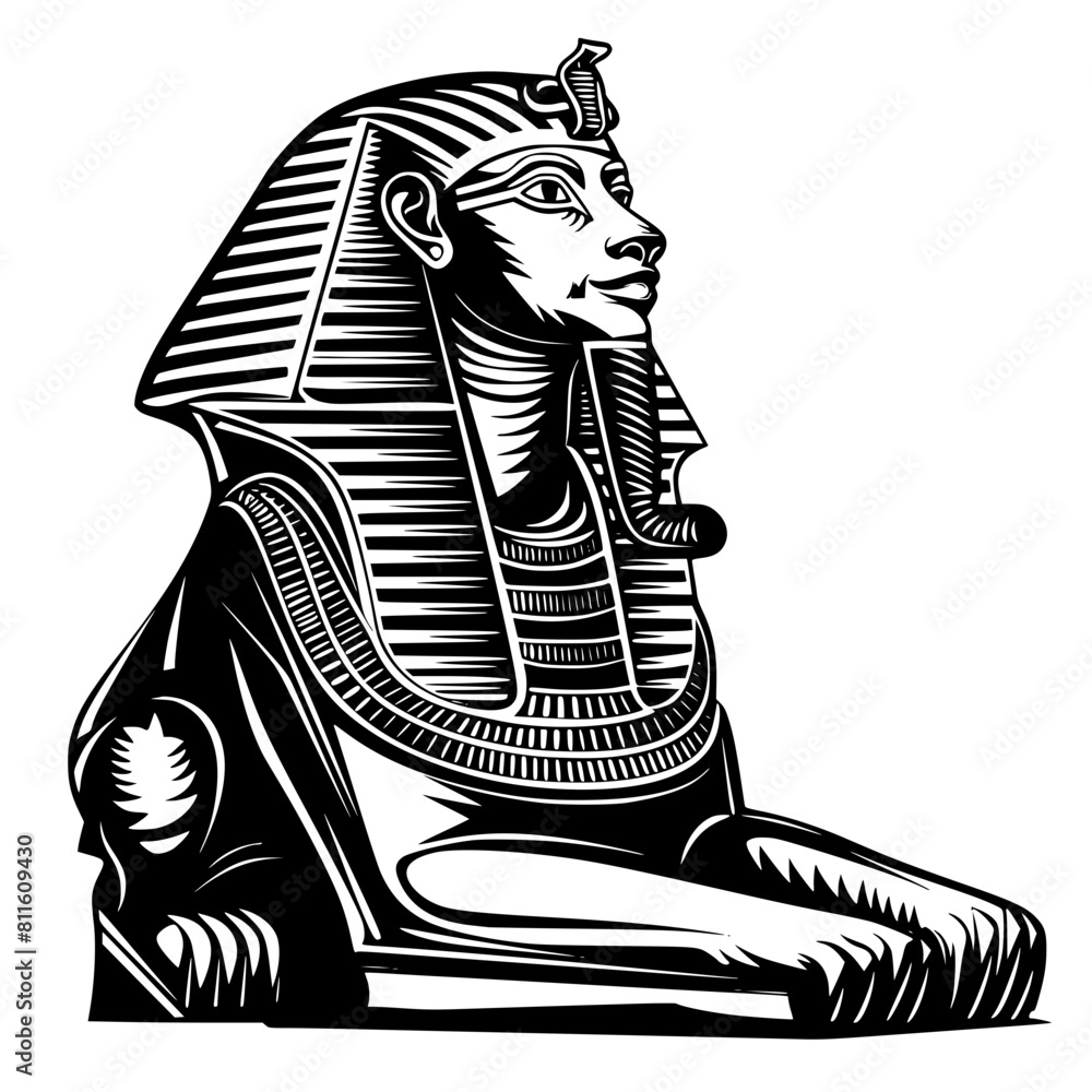 Egyptian Sphinx SVG, Svg files for Cricut, Africa Svg, Egypt Svg, Egypt ...