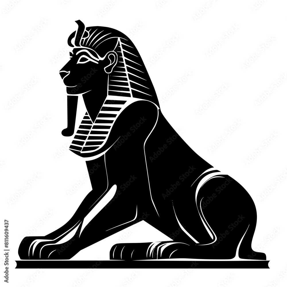 Egyptian Sphinx SVG, Svg files for Cricut, Africa Svg, Egypt Svg, Egypt ...
