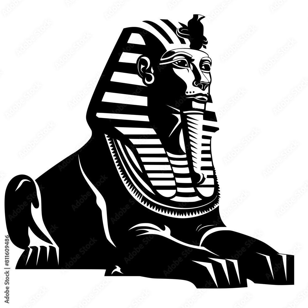 Egyptian Sphinx SVG, Svg files for Cricut, Africa Svg, Egypt Svg, Egypt ...