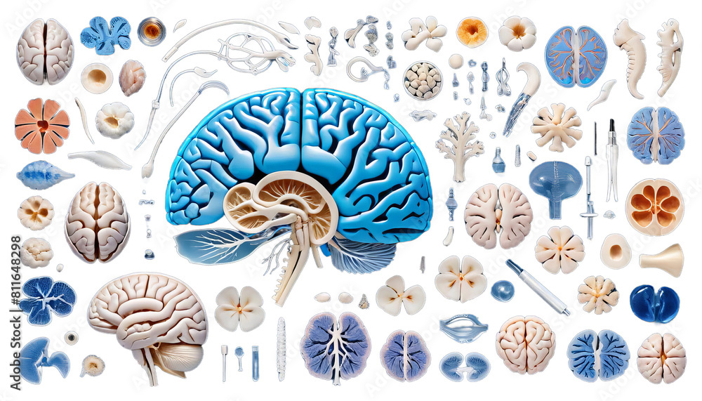 blue brain anatomy hippocampus biology head cerebellum cross exam gland ...